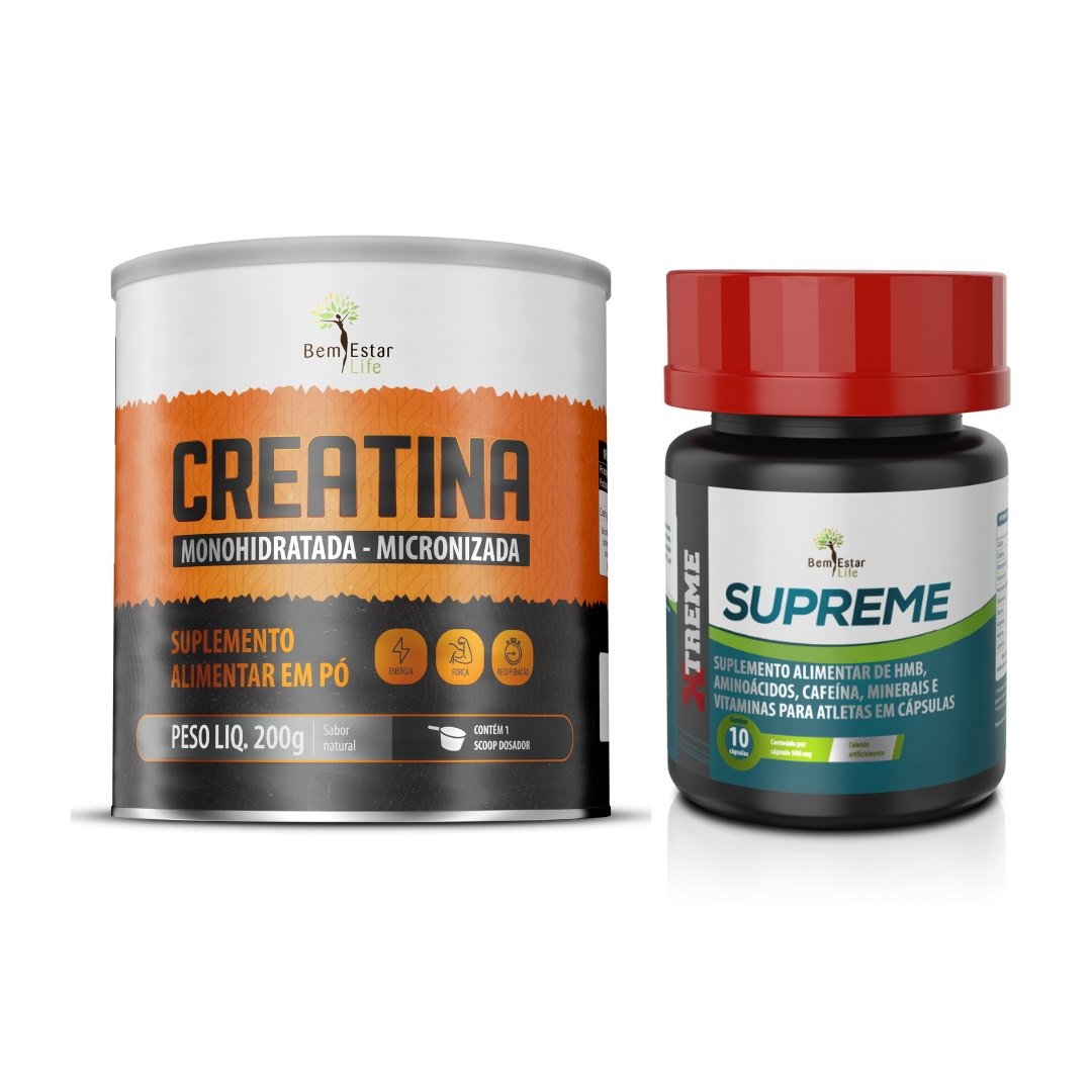 JULHO CREATINA - BRINDE SUPREME EXTREME DE 10 CAPSULAS - NA COMPRA DO ...